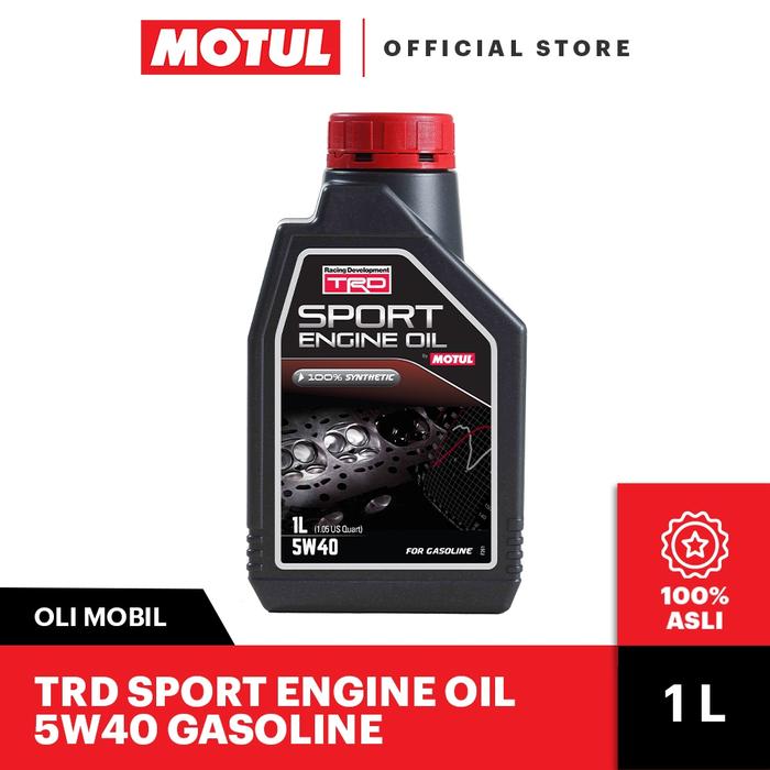 Promo Oli Mobil Motul TRD SPORT 5W40 GASOLINE 1L - Jakarta Utara ...