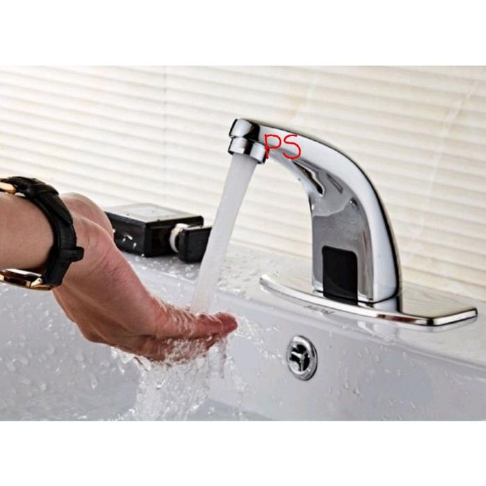 Jual Kran sensor otomatis kran wastafel cuci tangan otomatis tanpa ...