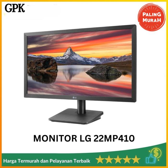 Jual Monitor LG 22MP410 FHD Freesync 75hz hdmi vga - Jakarta Pusat - GPK OFFICIAL STORE | Tokopedia