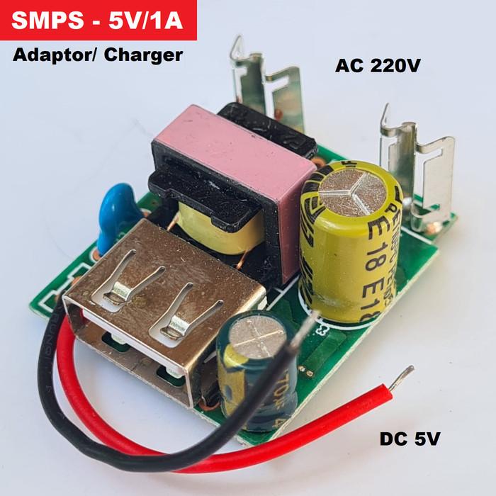 Jual Modul Adaptor AC - DC Charger 5V 1A Micro USB Power Supply SMPS ...