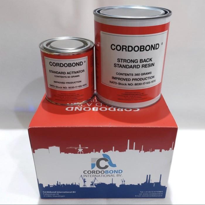 Jual cordobond strongback resin & activator 1Lb 454 gram - Jakarta ...