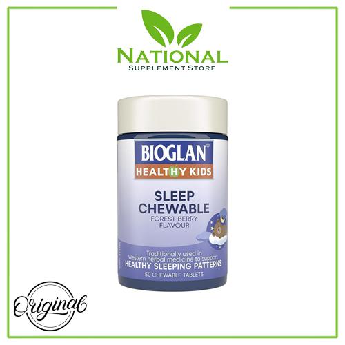 Jual Bioglan Kids Sleep Chewable 50 Tablets NEW FORMULA - Kota Surabaya ...