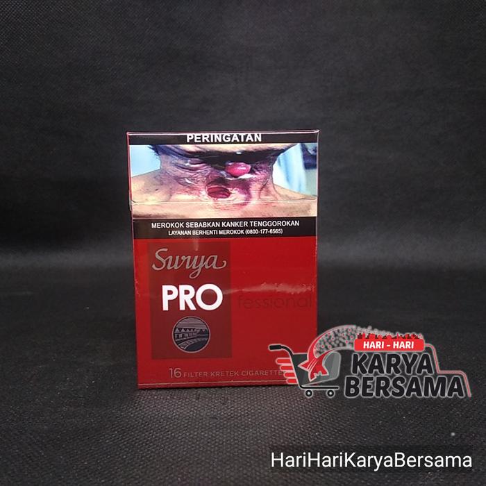 Jual ROKOK GUDANG GARAM SURYA PRO MERAH 16'S - Kota Medan ...