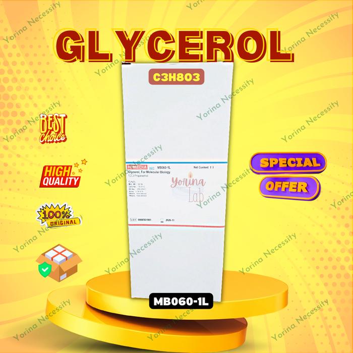 Jual Glycerol | C3H8O3, for Molecular Biology, 1 Liter - Kab. Bogor ...