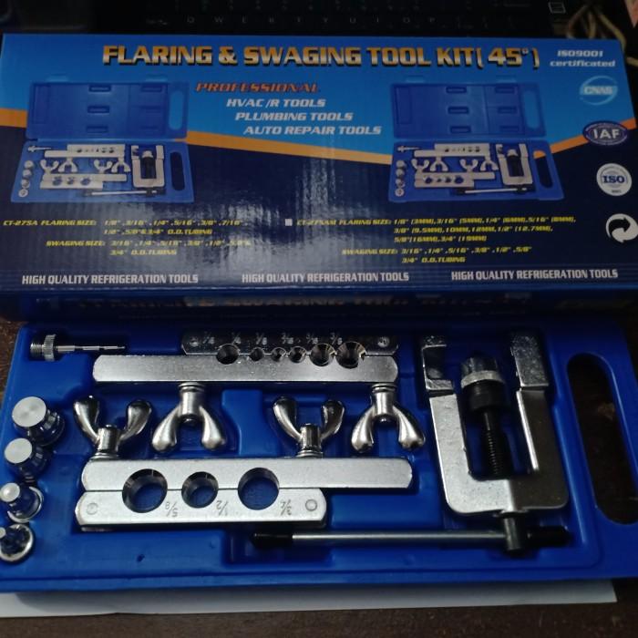 Jual flaring & swaging tool kit (45°) pemipih pipa tembaga ac - Jakarta ...