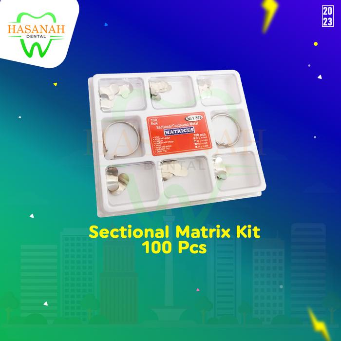 Jual SECTIONAL MATRIX KIT, 35Um (Isi 100pcs/Kit) - Jakarta Selatan ...