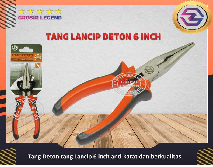 Jual Tang Deton tang kombinasi, potong tang cucut ukuran 6 inc anti ...