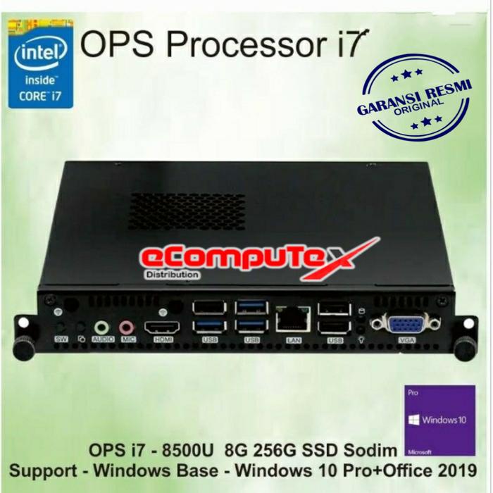 Jual MINI PC AXIOO OPS WINDOWS i7-8500U RAM 8GB 256GB SSD GARANSI RESMI ...