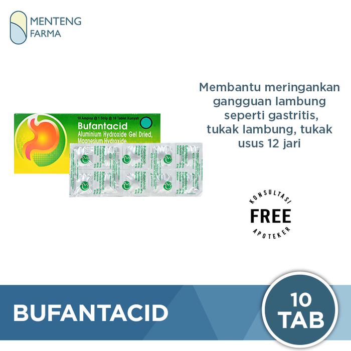 Jual Bufantacid 10 Tablet - Obat Sakit Maag dan Lambung - Jakarta Pusat ...