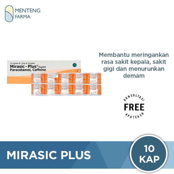 Jual Mirasic Plus 10 Kaplet - Obat Nyeri Demam dan Sakit Kepala ...