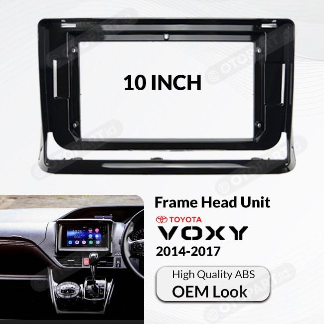 Jual TOYOTA Frame Head Unit Toyota VOXY 2014-2017 10″ inch OEM - Kota ...