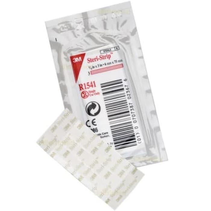 Jual 3M Steri-Strip Reinforced Adhesive Skin Closures R1541 - Kab ...