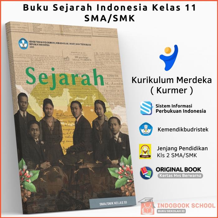 Jual Buku Paket Sejarah Indonesia Kelas 2 11 SMA KURIKULUM MERDEKA Sekolah - Kota Depok - Buku ...