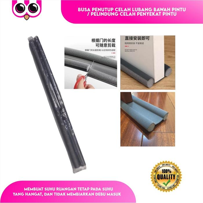 Jual BUSA PENUTUP CELAH LUBANG BAWAH PINTU / PELINDUNG CELAH PENYEKAT ...