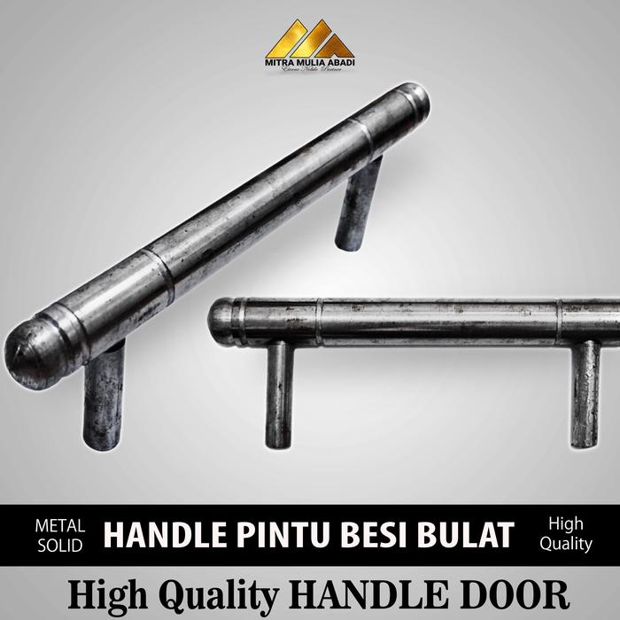 Jual Handle Pintu Besi Minimalis Bulat / Pintu Pagar Besi Minimalis ...