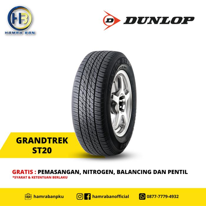Jual DUNLOP GRANDTREK ST20 235/60 R16 BAN STANDARD MOBIL NEW RUSH ...