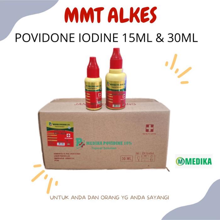 Jual POVIDONE IODINE 15ML DAN 30ML MEDIKA - 15ML - Jakarta Barat ...