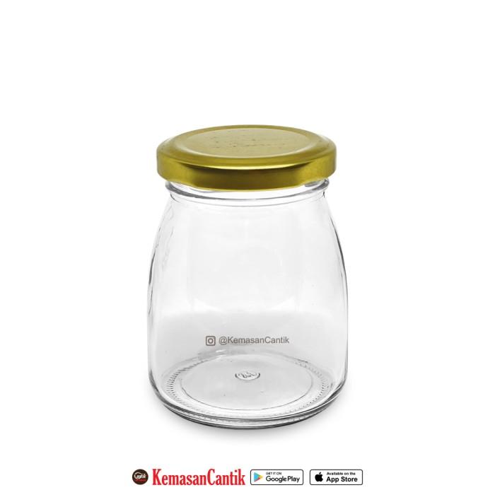 Jual Botol Jar Toples Kaca Puding Besar Tutup Gold - Kota Surabaya ...