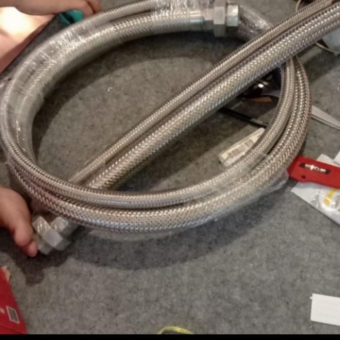 Jual Flexible Metal Hose 3/4 inch x 200mm WM SS 304 - Jakarta Barat ...