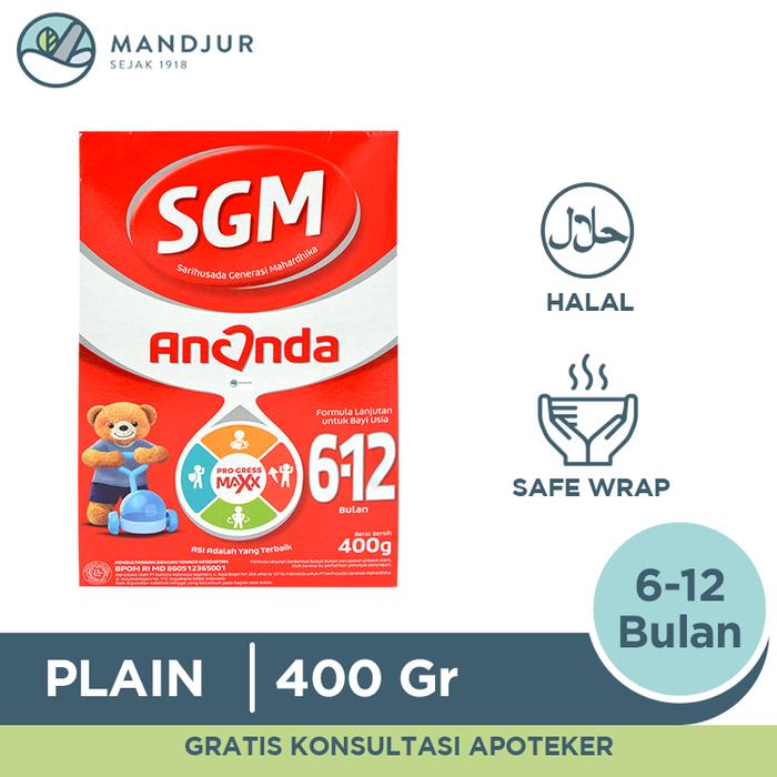 Jual SGM Ananda 2 (6 - 12 Bulan) Formula Bayi Bubuk 400 Gram - Jakarta Pusat - Apotek Mandjur ...