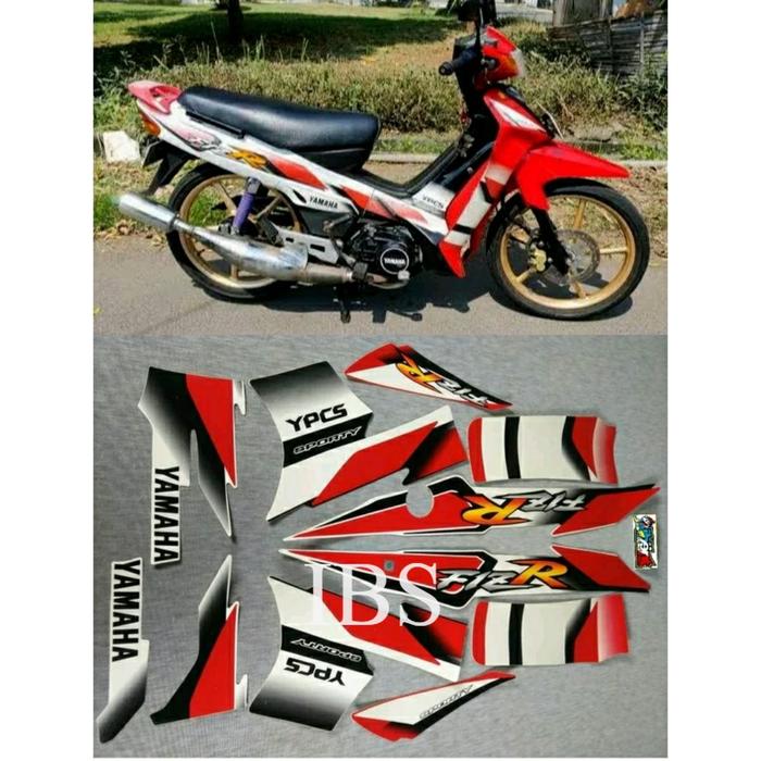 Jual STIKER STRIPING FIZ R FIZR MERAH 2001 YAMAHA - Kab. Magelang ...
