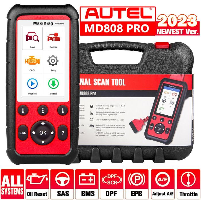 Jual Autel Scanner MaxiDiag MD808 PRO Full System Diagnostic Scan Tool - Jakarta Barat - Vega ...