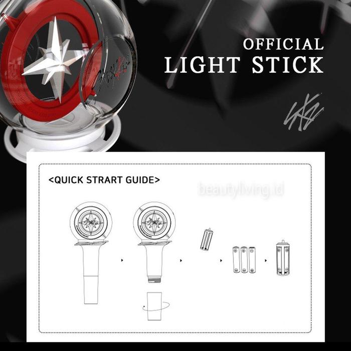 Jual Lightstick Stray Kids Official Light Stick Glow Stick K-pop Idol ...