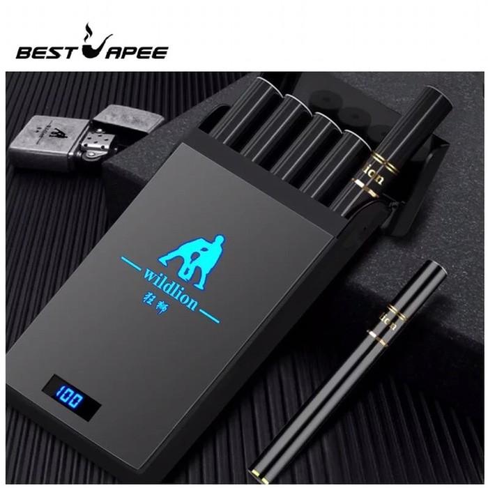 Jual Vape Pod Starter Kit Coil Pod LED Power 180 M Ah Pena Vape Rokok ...