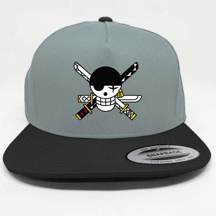 Jual Topi Snapback Anime One Piece Zoro Pirates Logo - Jakarta Barat ...