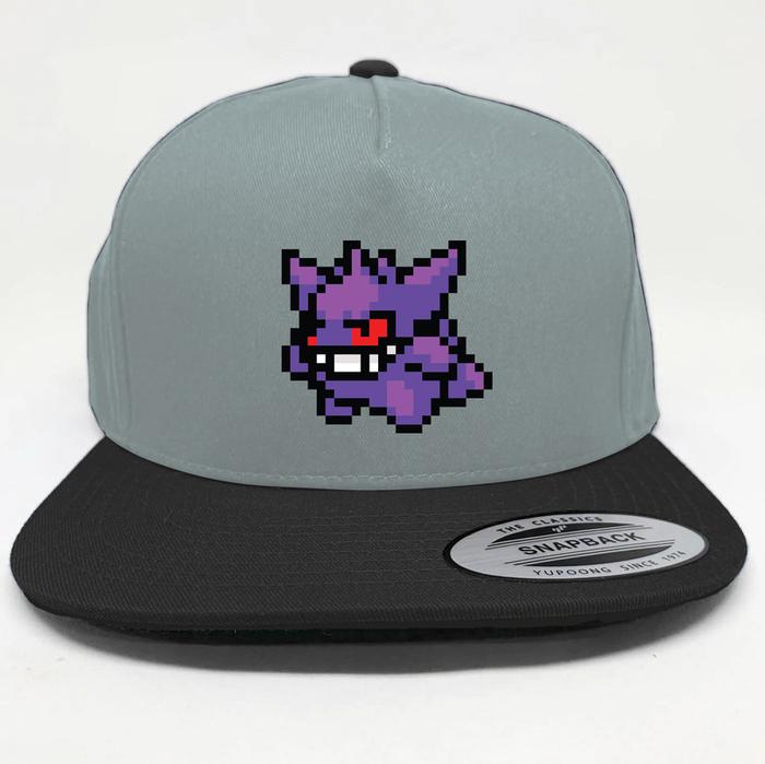 Jual Topi Snapback Pokemon Gengar Pixel Art - Jakarta Barat ...