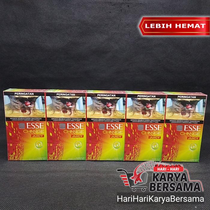 Jual ROKOK ESSE CHANGE JUICY 1 SLOP ISI 10 BUNGKUS X 20'S - Kota Medan ...