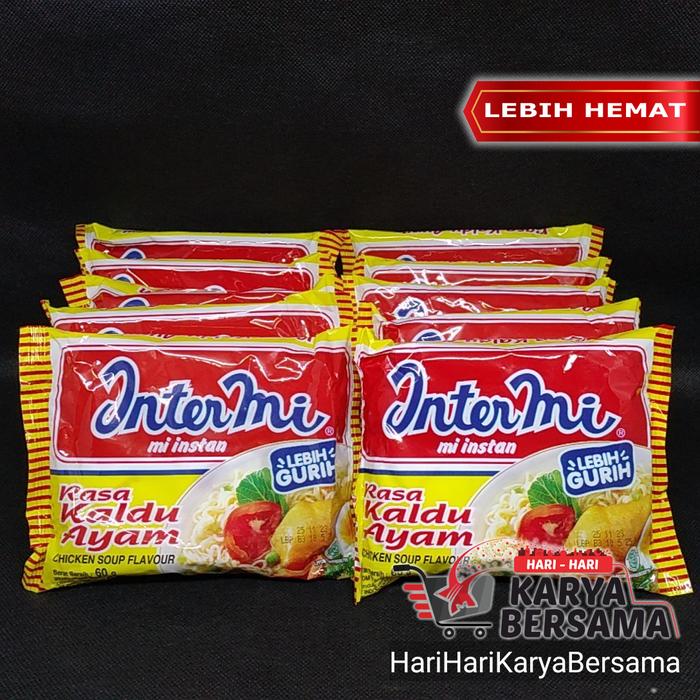 Jual INTERMI MI INSTAN RASA KALDU AYAM PACK 10 BUNGKUS X 60GR - Kota ...