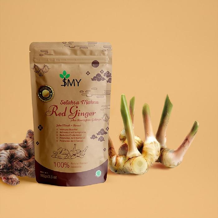 Jual Teh Jahe Merah Kencur 100g Red Ginger plus Kaempferia Galanga ...