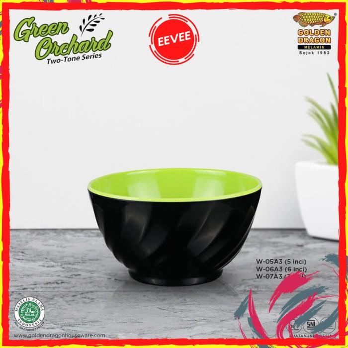 Jual Mangkok Jepang Melamin Besar Mangkok Ramen Mie Golden Dragon W07A3 ...