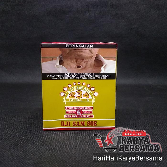 Jual ROKOK 234 DJI SAM SOE KRETEK 16'S - Kota Medan ...