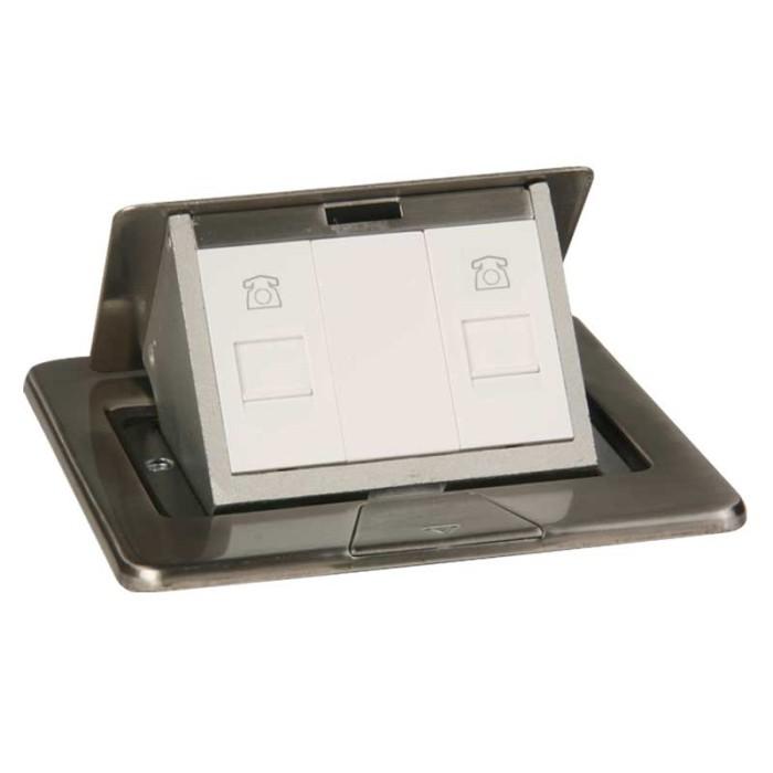 Jual NERO FLOOR SOCKET D2PH STOP KONTAK DOUBLE TELEPHONE - Jakarta ...