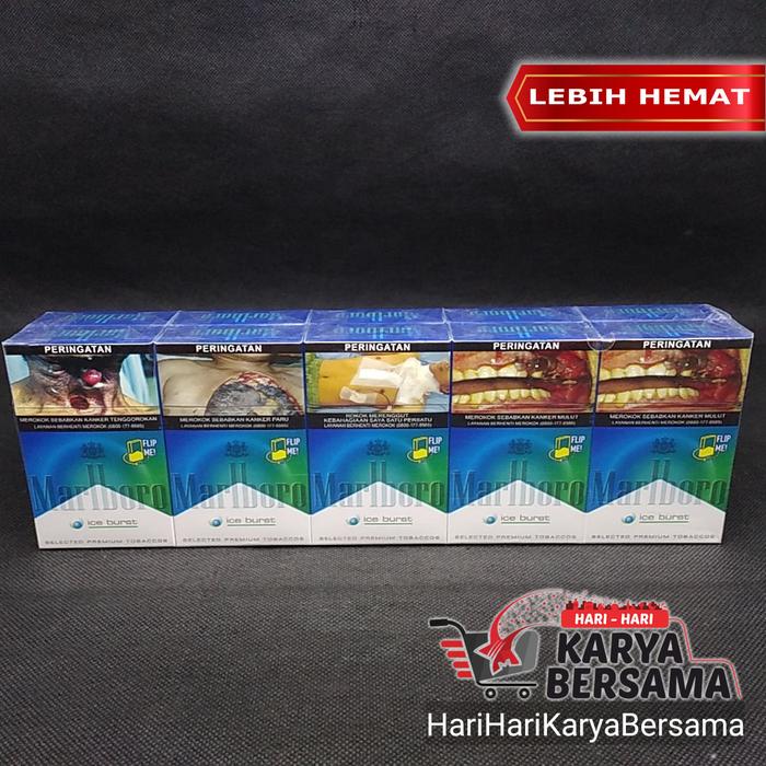 Promo ROKOK MARLBORO ICE BURST 1 SLOP ISI 10 BUNGKUS X 20'S Cicil 0% 3x ...