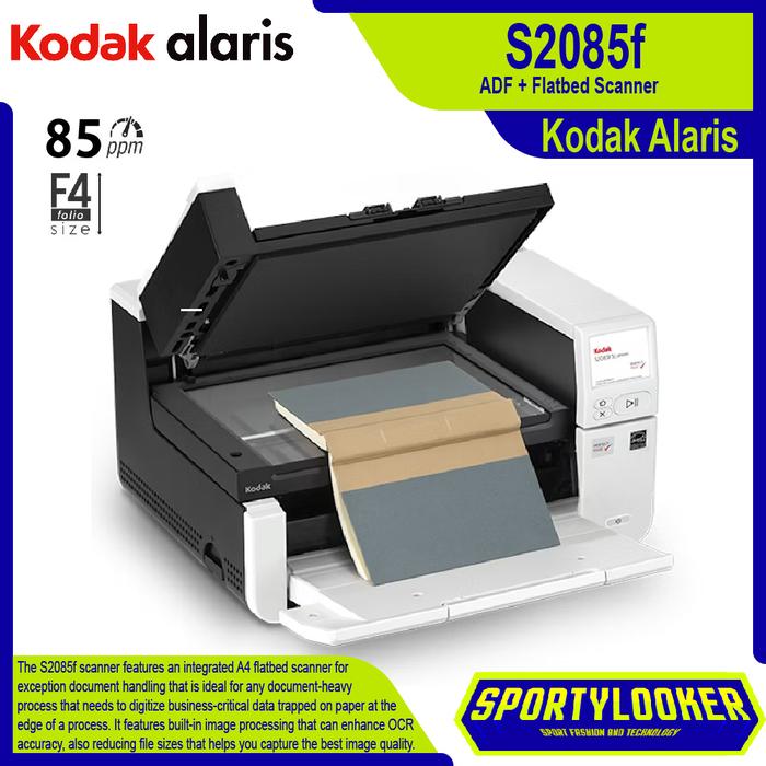 Jual Kodak Alaris S2085f ADF + Flatbed Scanner | A3 | 85 ppm - Kota ...