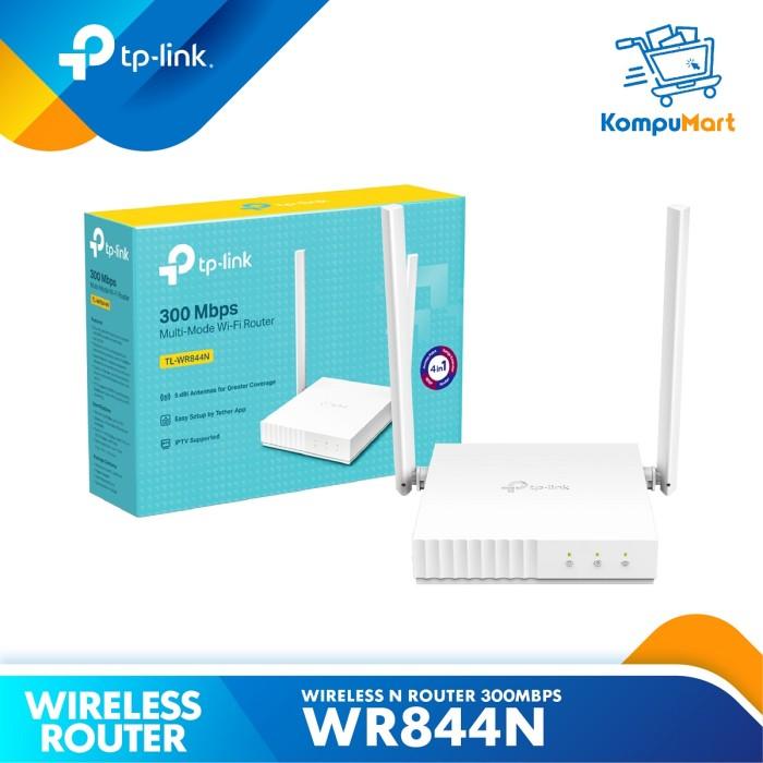 Promo Tp-link Tl-WR844N 300 Mbps Multi-Mode Wi-Fi Router Wr844n - Kota ...