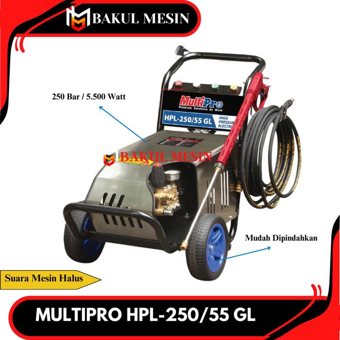 Jual Multipro HPL 250 / 55 High Preassure Electric Jet Cleaner HPL250 ...