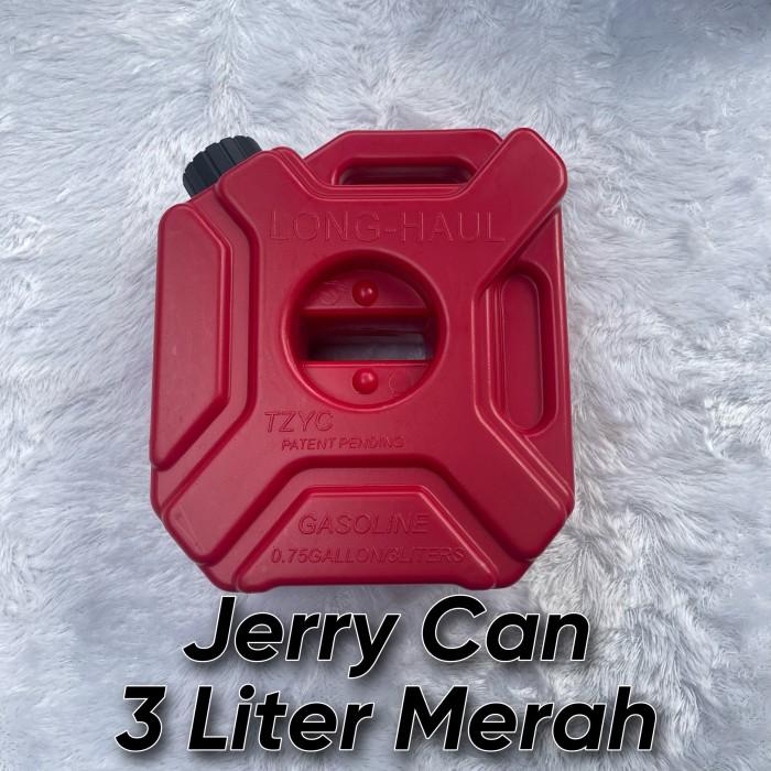 Jual jerigen 3 liter 5 liter motor touring adventure jerry can platic ...