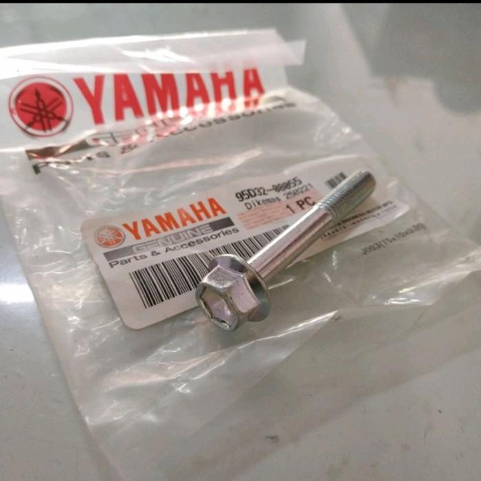 Jual BAUT KNALPOT BOLT FLANGE DEEP RECESS YAMAHA XRIDE / 95D32-08055 ...