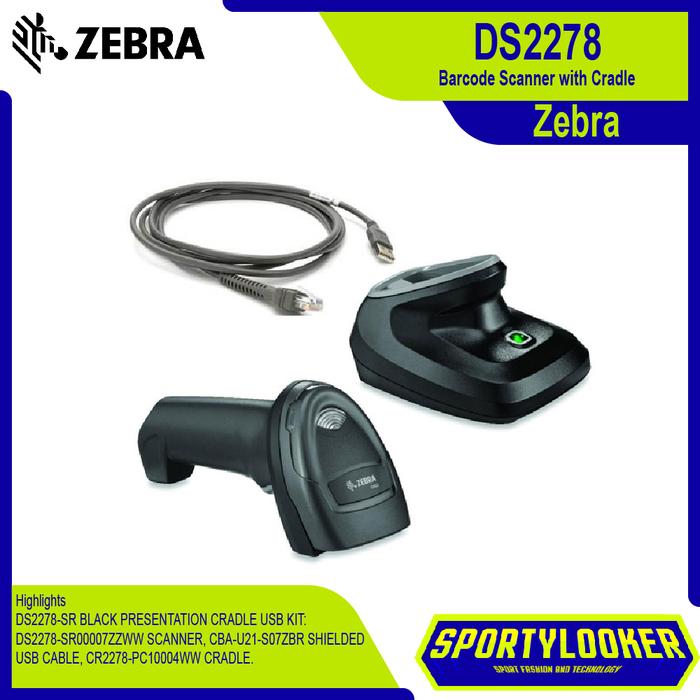 Jual Zebra DS2278 / DS-2278 / DS 2278 Wireless Barcode Scanner 2D w/ Cradle - Kota Depok ...