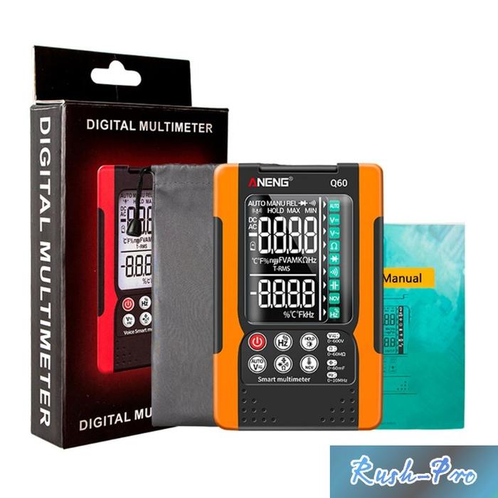 Promo Multimeter Digital Trms 6000 Hitungan Otomatis - Orange - Jakarta ...