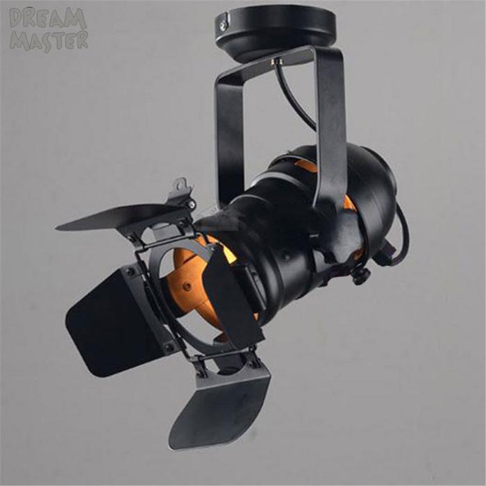 Jual SWA Industrial barn Door Vintage Ceiling Lights Theater Stage ...