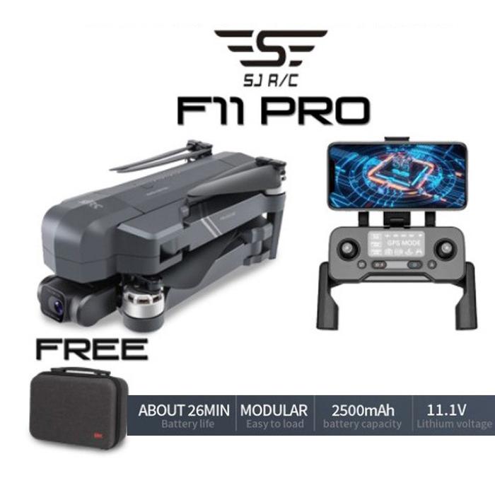 Jual DRONE F11 4K PRO / SJRC F11 4K Pro PTZ GPS 5G 2 Axis EIS Gimbal Camera - Jakarta Barat ...