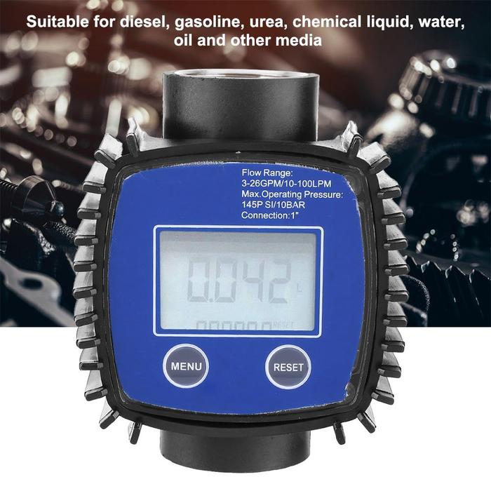 Jual Flow Meter Digital Akurasi Tinggi Untuk Mengukur Aliran Air Diesel ...