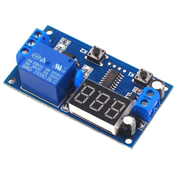 Jual Modul relay Timer Saklar Kontrol Waktu Hitung Mundur intermittent ...