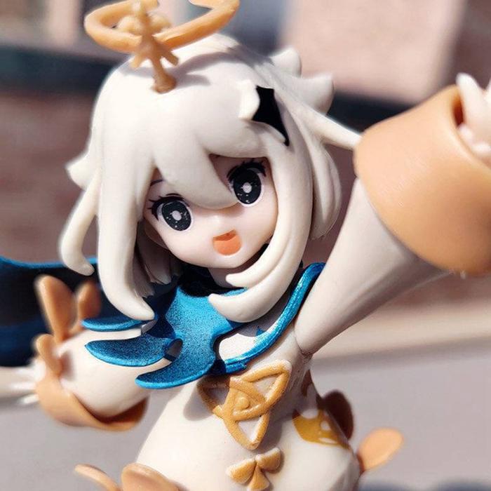 Jual Genshin Impact Anime Figure Genshin Impact Paimon Action Figurines ...