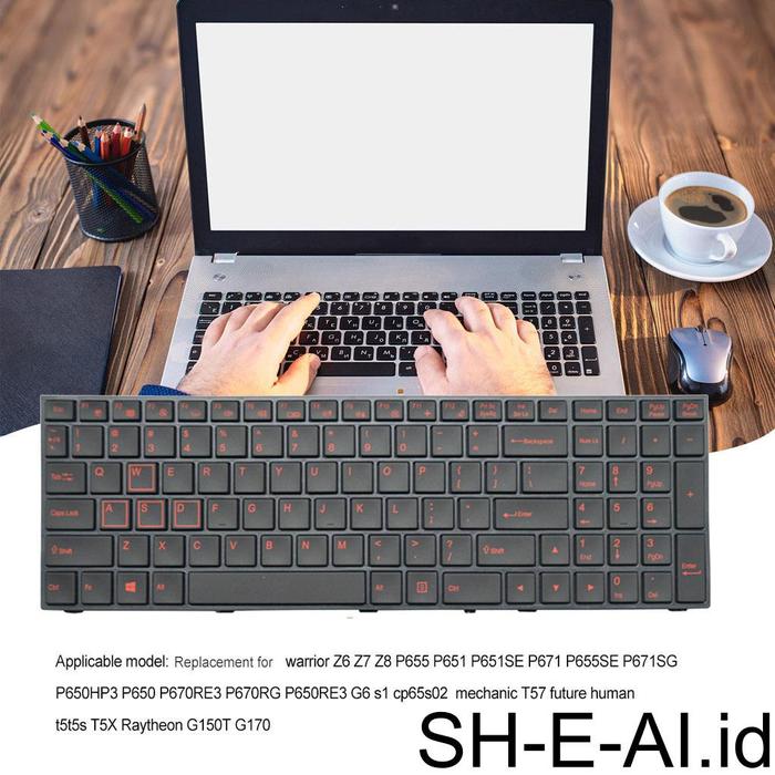 Jual Keyboard Official Fluent Typing with Backlit Laptop Parts Keypad ...